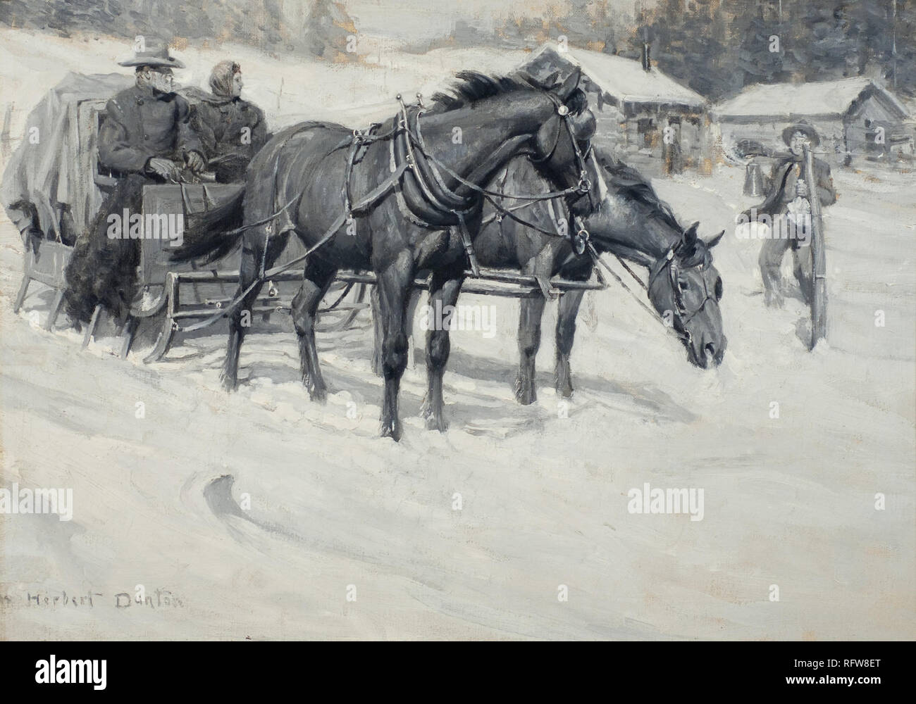 W herbert dunton hi-res stock photography and images - Alamy