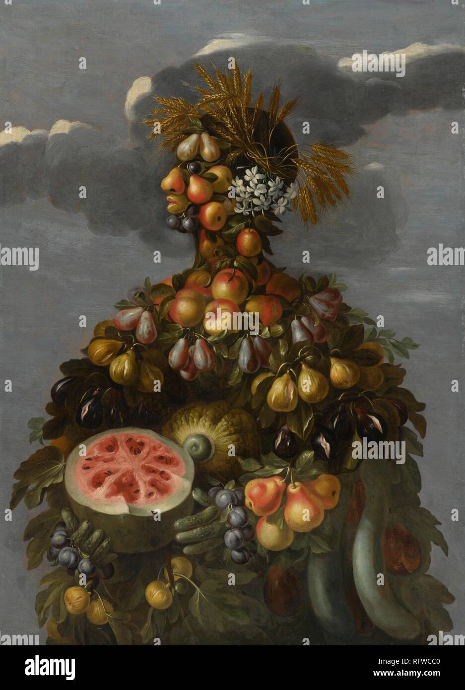 Summer By Giuseppe Arcimboldo High Resolution Stock Photography and ...