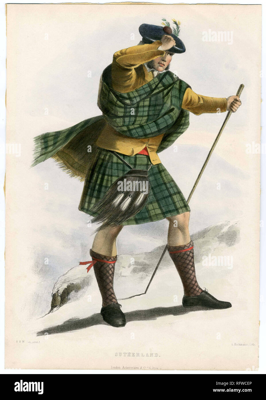 The clans of the scottish highlands hi-res stock photography and images ...