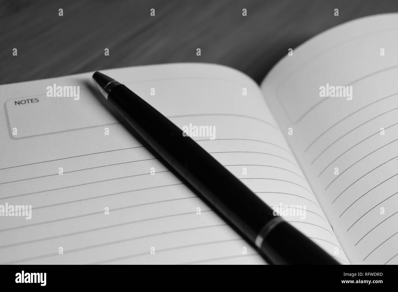 School notebook sheet Black and White Stock Photos & Images - Alamy