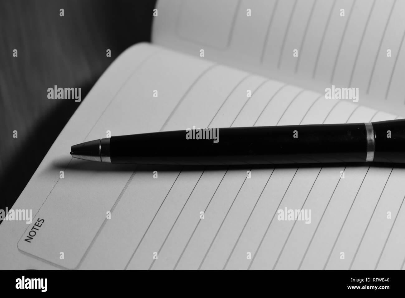 Notebook sheet hi-res stock photography and images - Alamy