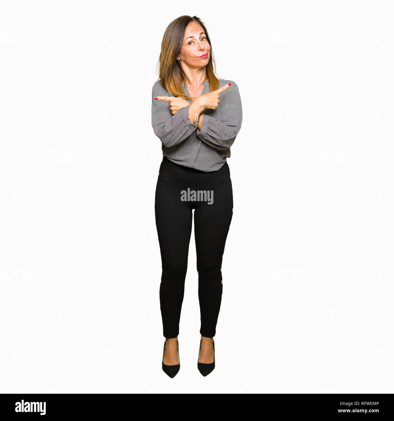 Left Middle Finger Cut Out Stock Images & Pictures - Alamy