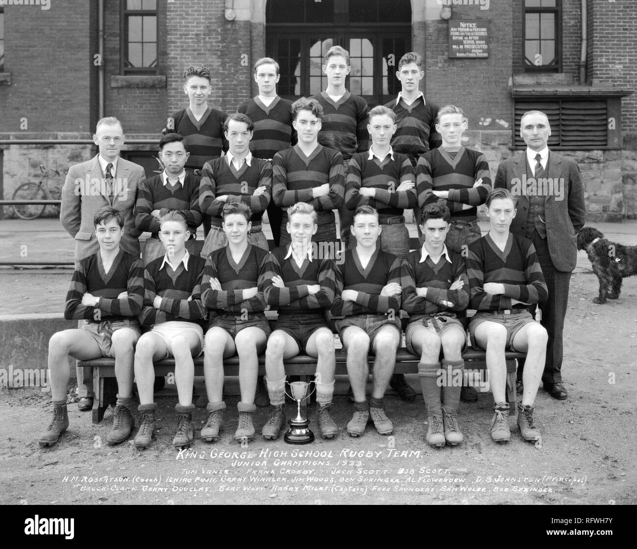 High school rugby Black and White Stock Photos & Images - Alamy