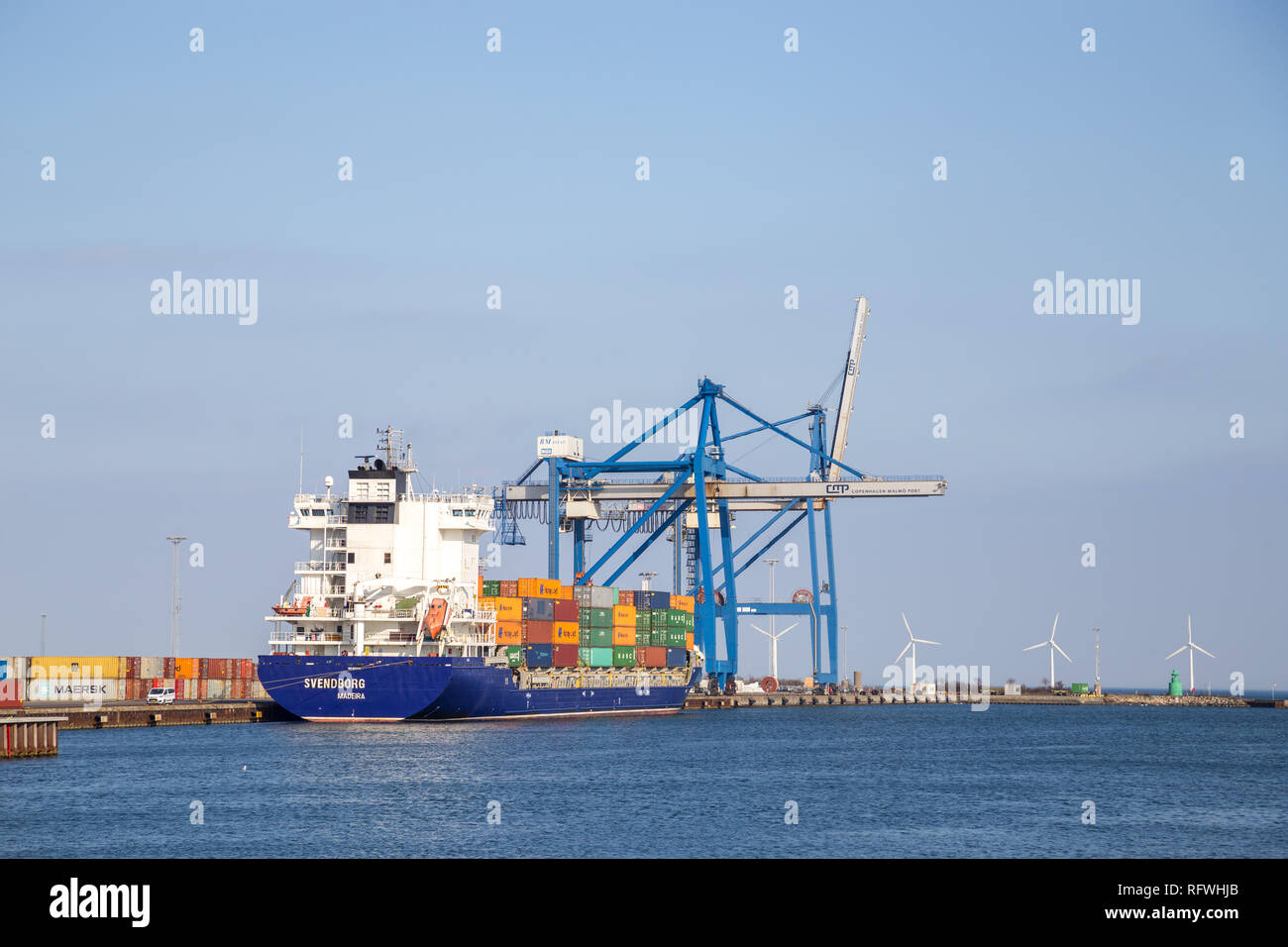 Container harbour hi-res stock photography and images - Alamy
