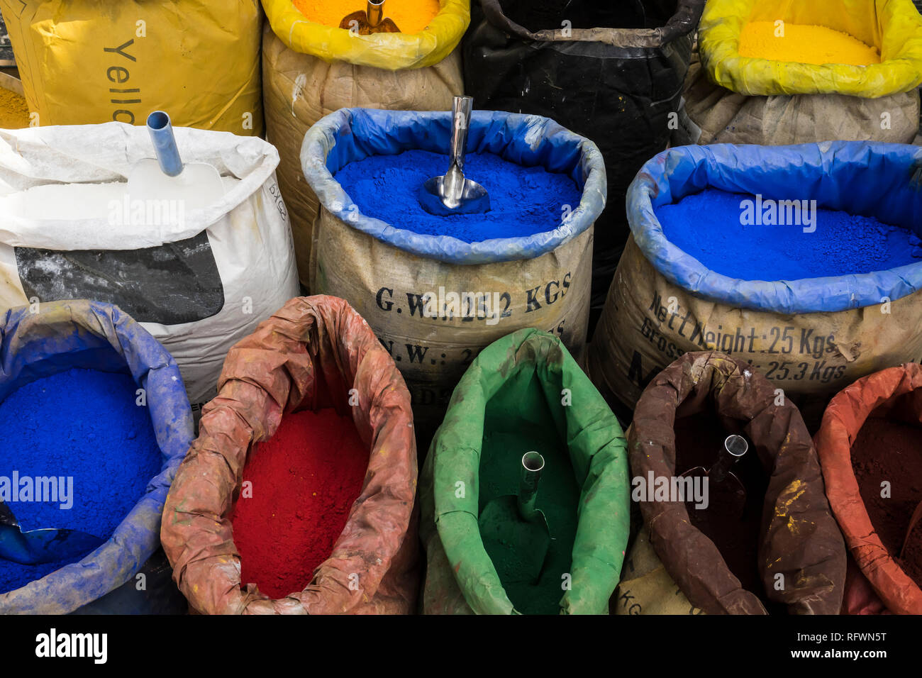Industrial pigment hi-res stock photography and images - Alamy