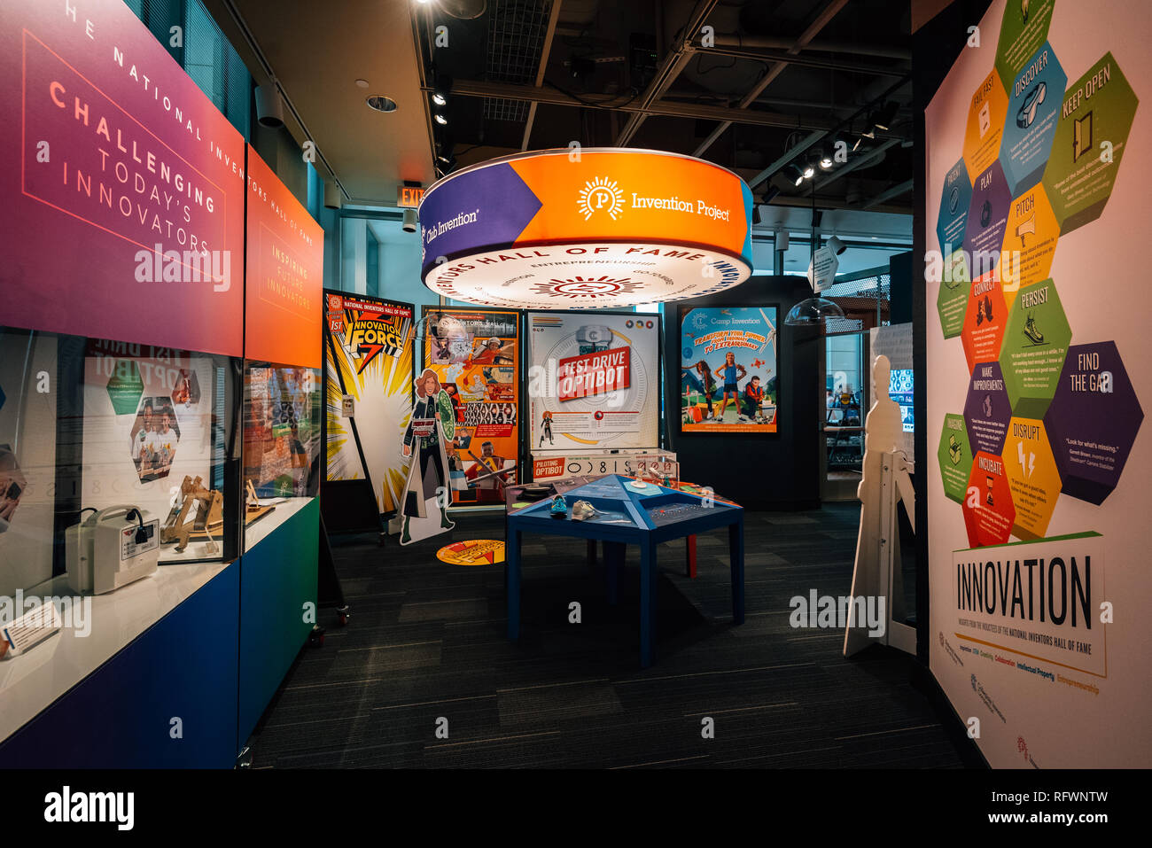 National Inventors Hall of Fame and Museum, in Alexandria, Virginia ...