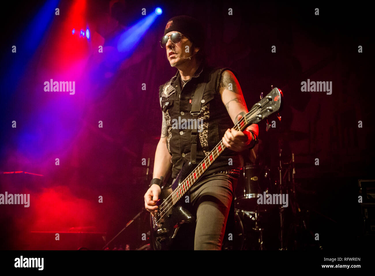 Skid row bassist hi-res stock photography and images - Alamy