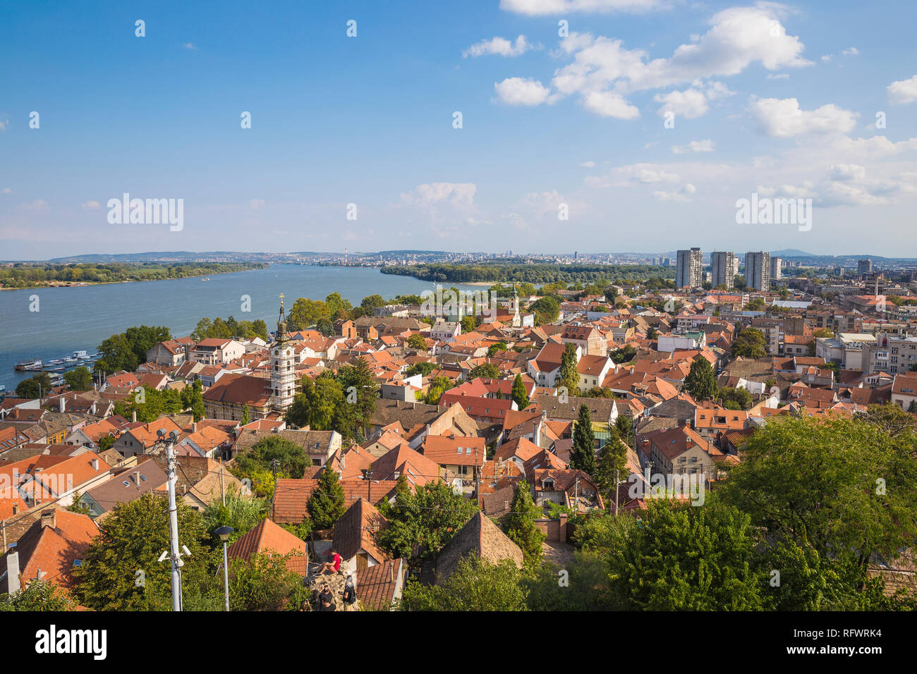 Zemun rooftops hi-res stock photography and images - Alamy