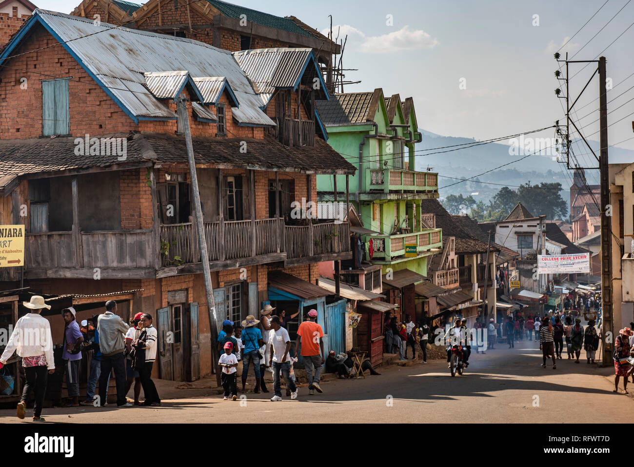Antsirabe, Vakinankaratra Region, Madagascar, Africa Stock Photo - Alamy
