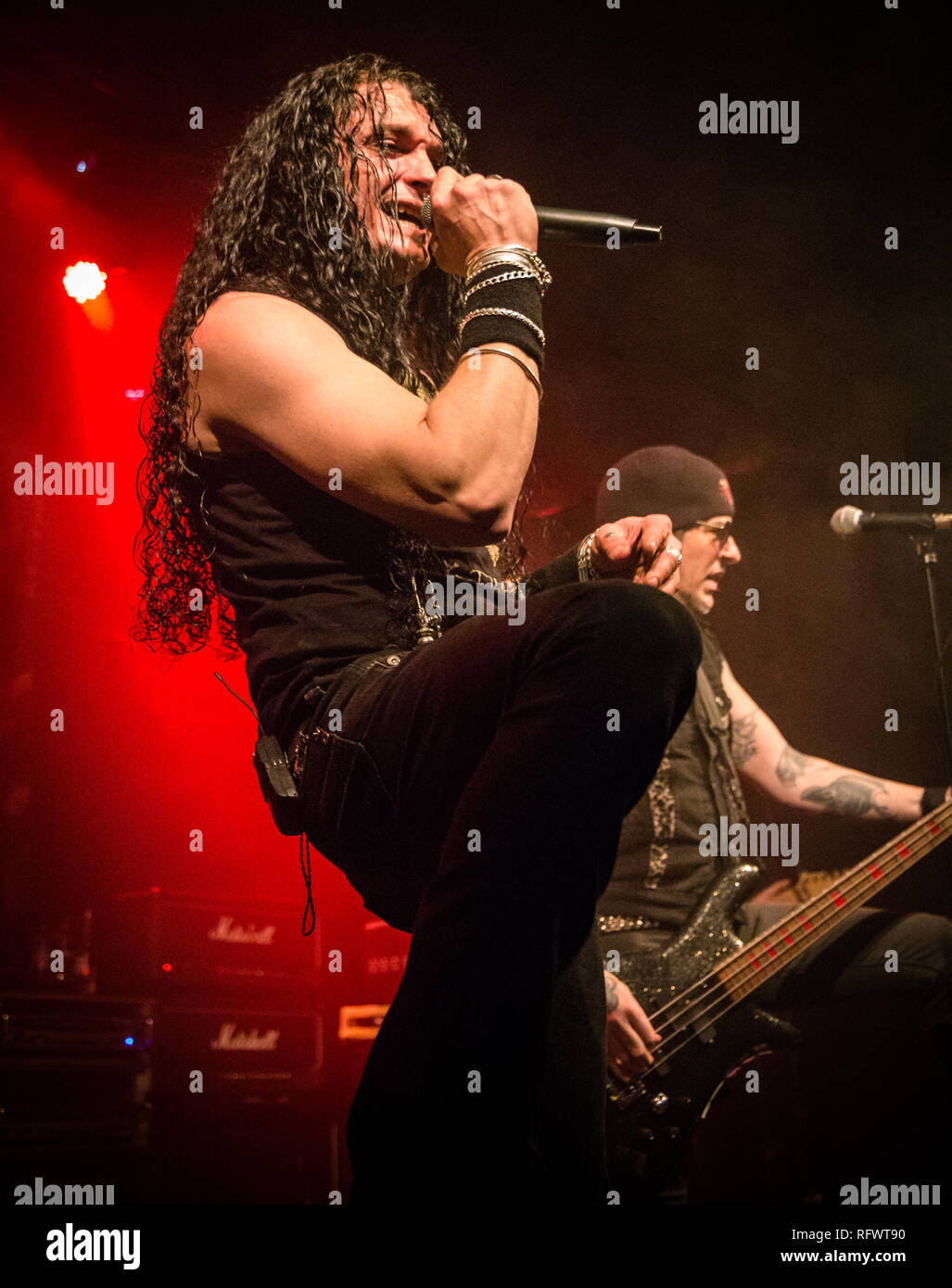 Skid row bassist hi-res stock photography and images - Alamy