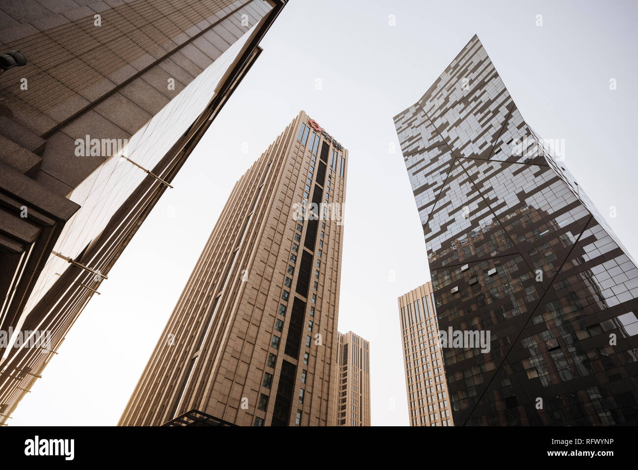 Modern skyscrapers, Beijing, China, Asia Stock Photo - Alamy