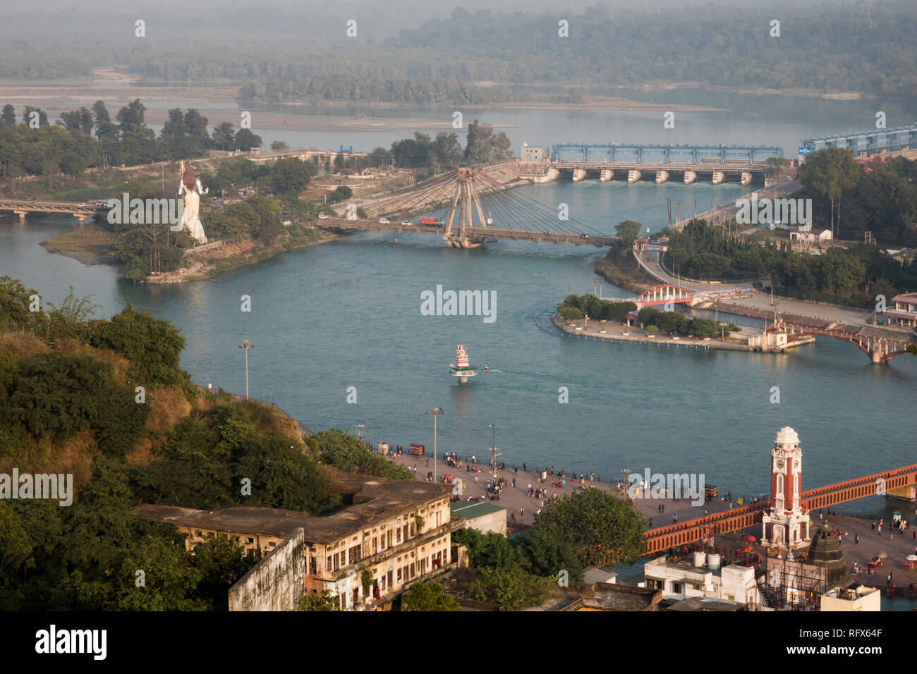 Haridwar view hi-res stock photography and images - Alamy