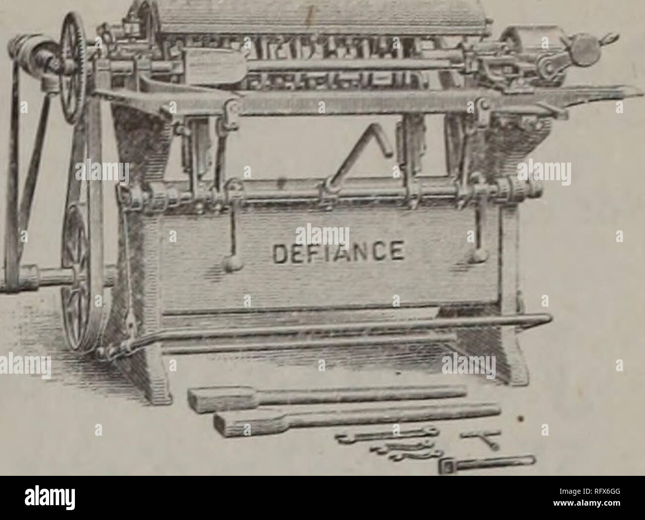 Defiance machine works defiance hi-res stock photography and images - Alamy