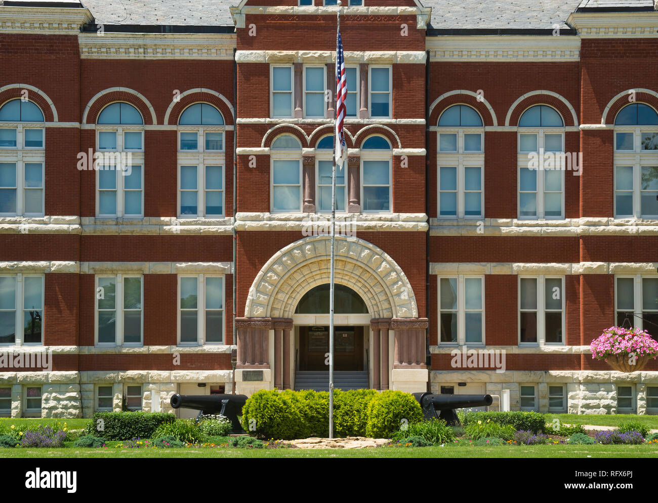 Historic Ogle County courthouse. Oregon, Illinois, USA Stock Photo - Alamy
