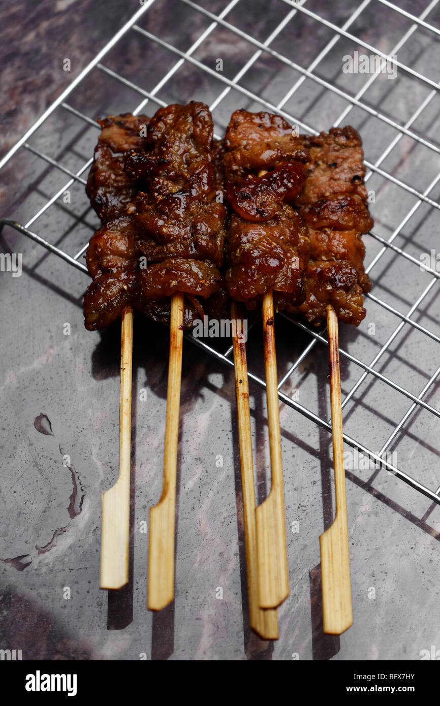 Skewered beef hi-res stock photography and images - Alamy