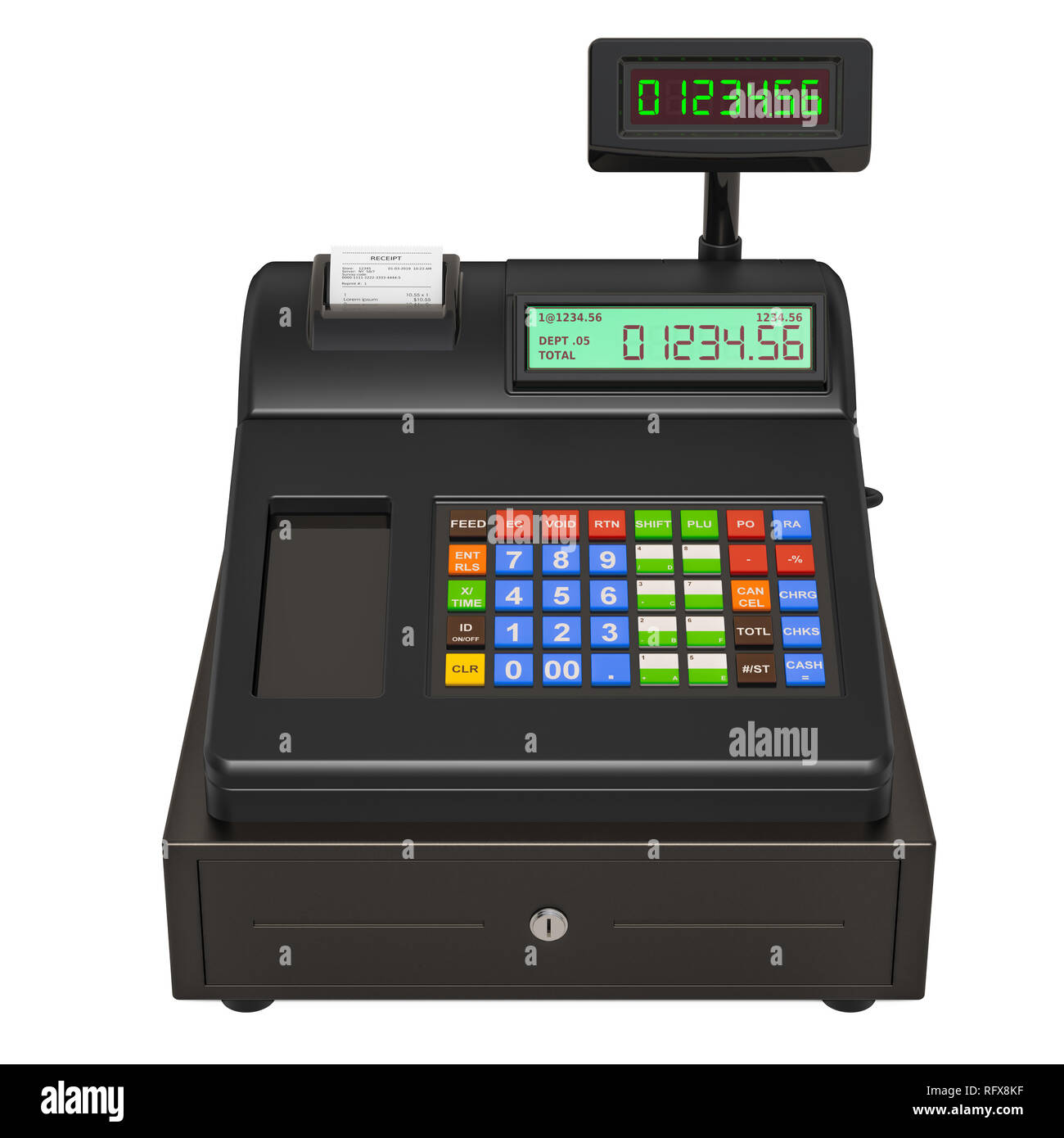 Modern Cash Registers Side