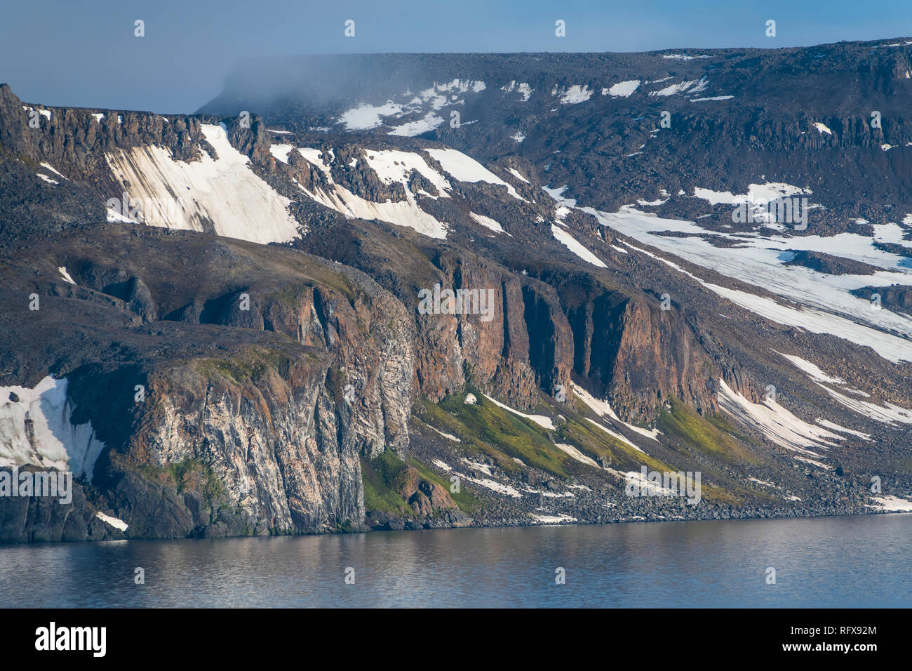 Franz josef land and ice cliffs hi-res stock photography and images - Alamy