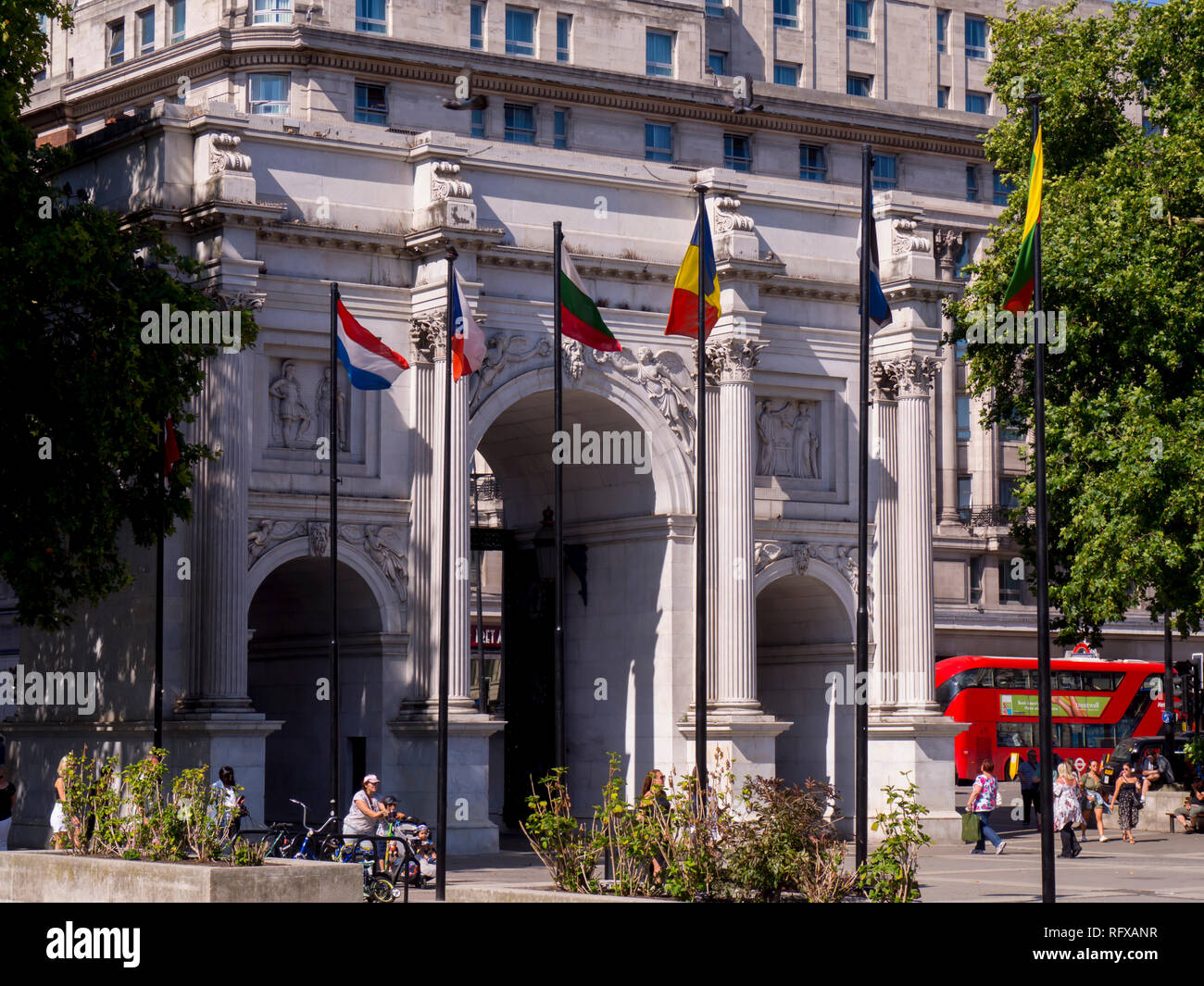 europe, UK, England, London, Marble Arch Stock Photo - Alamy