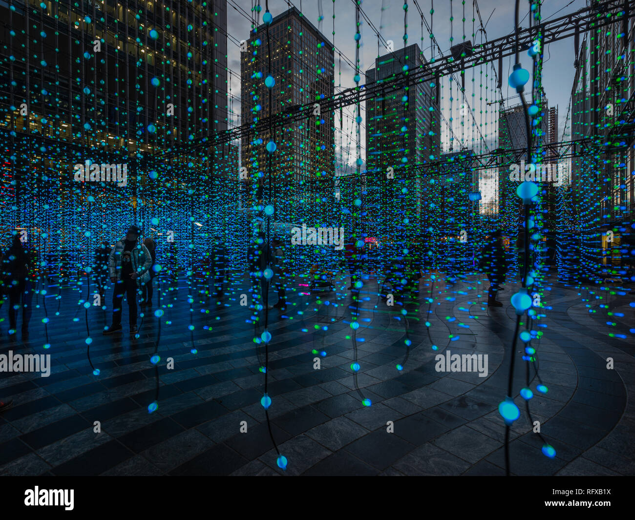Submergence by Squidsoup. Part of the 2019 Winterlights festival in ...