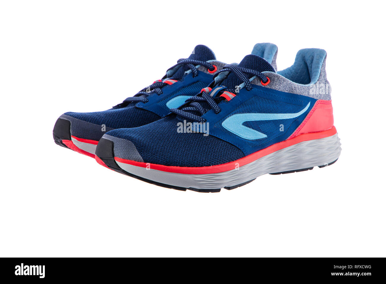 Running shoes white background hi-res stock photography and images - Alamy