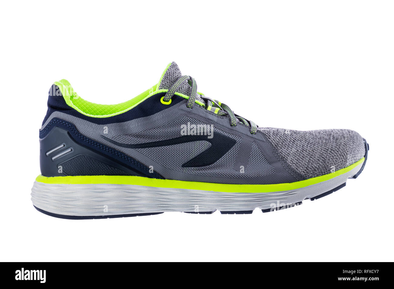 Running sport shoes isolated on white background Stock Photo - Alamy