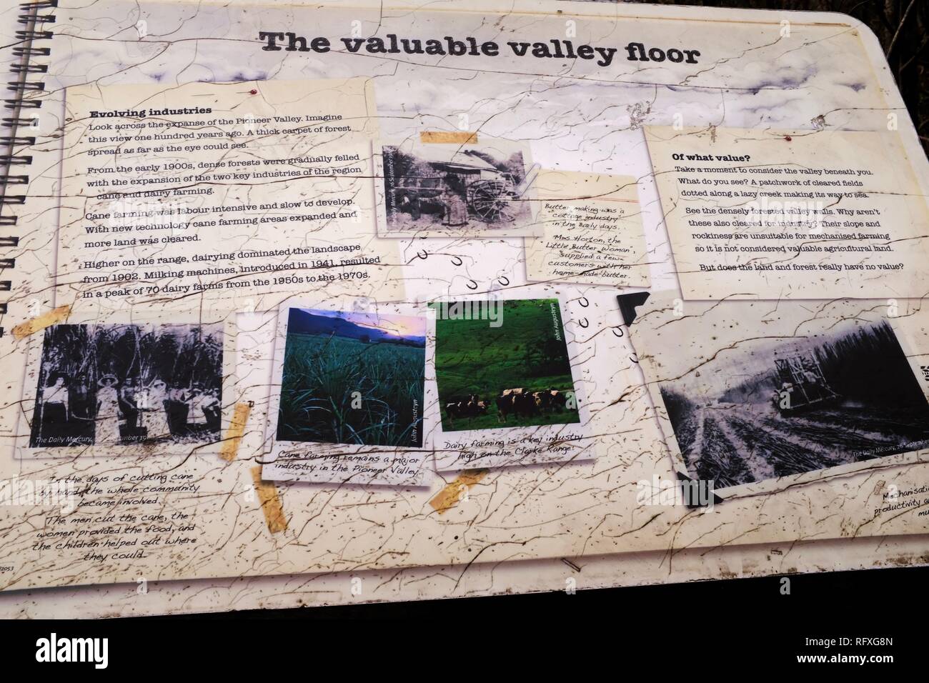 The valuable valley floor sign hi-res stock photography and images - Alamy