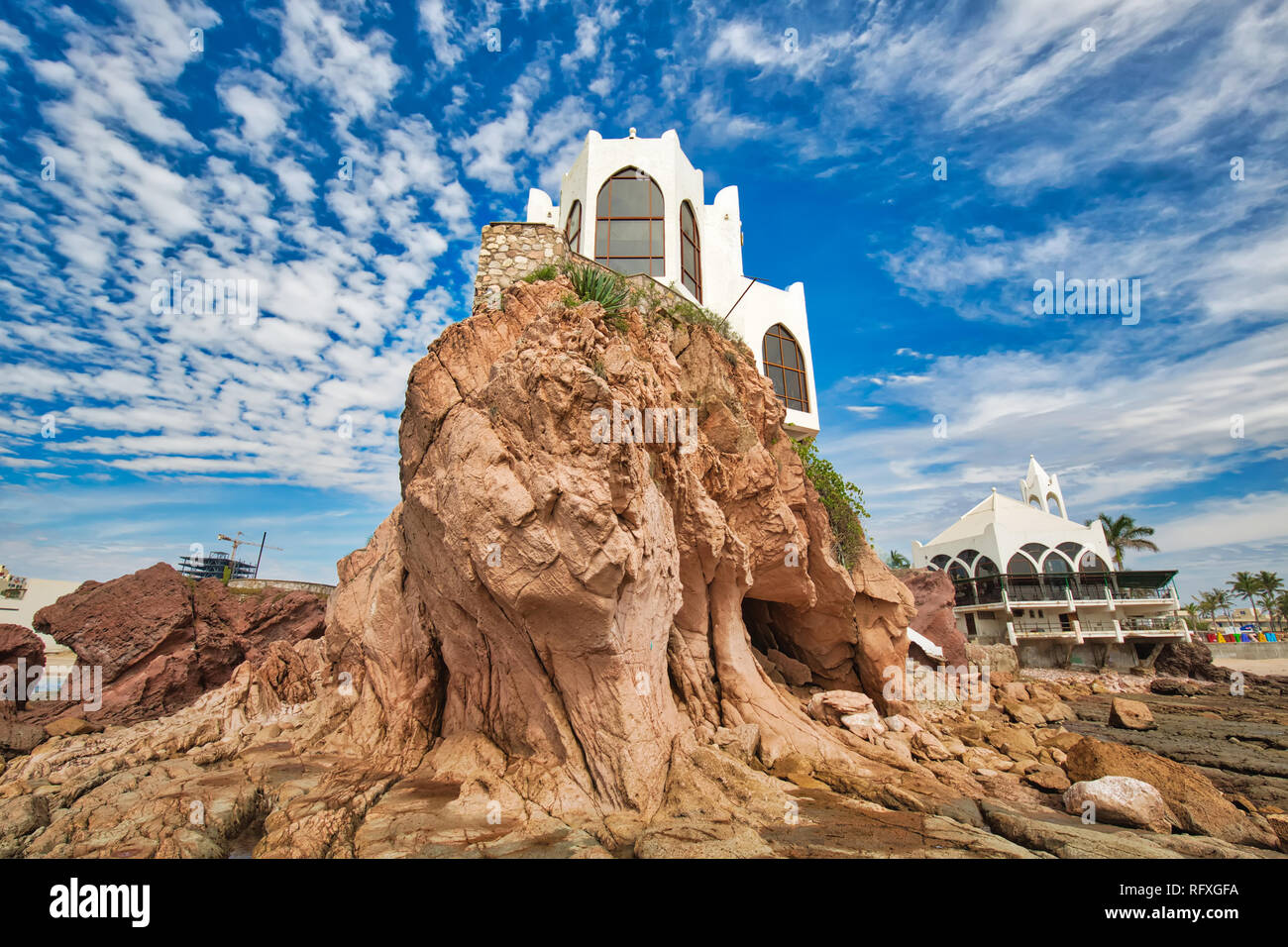 Mazatlan Golden Zone (Zona Dorada), famous touristic beach resort zone ...