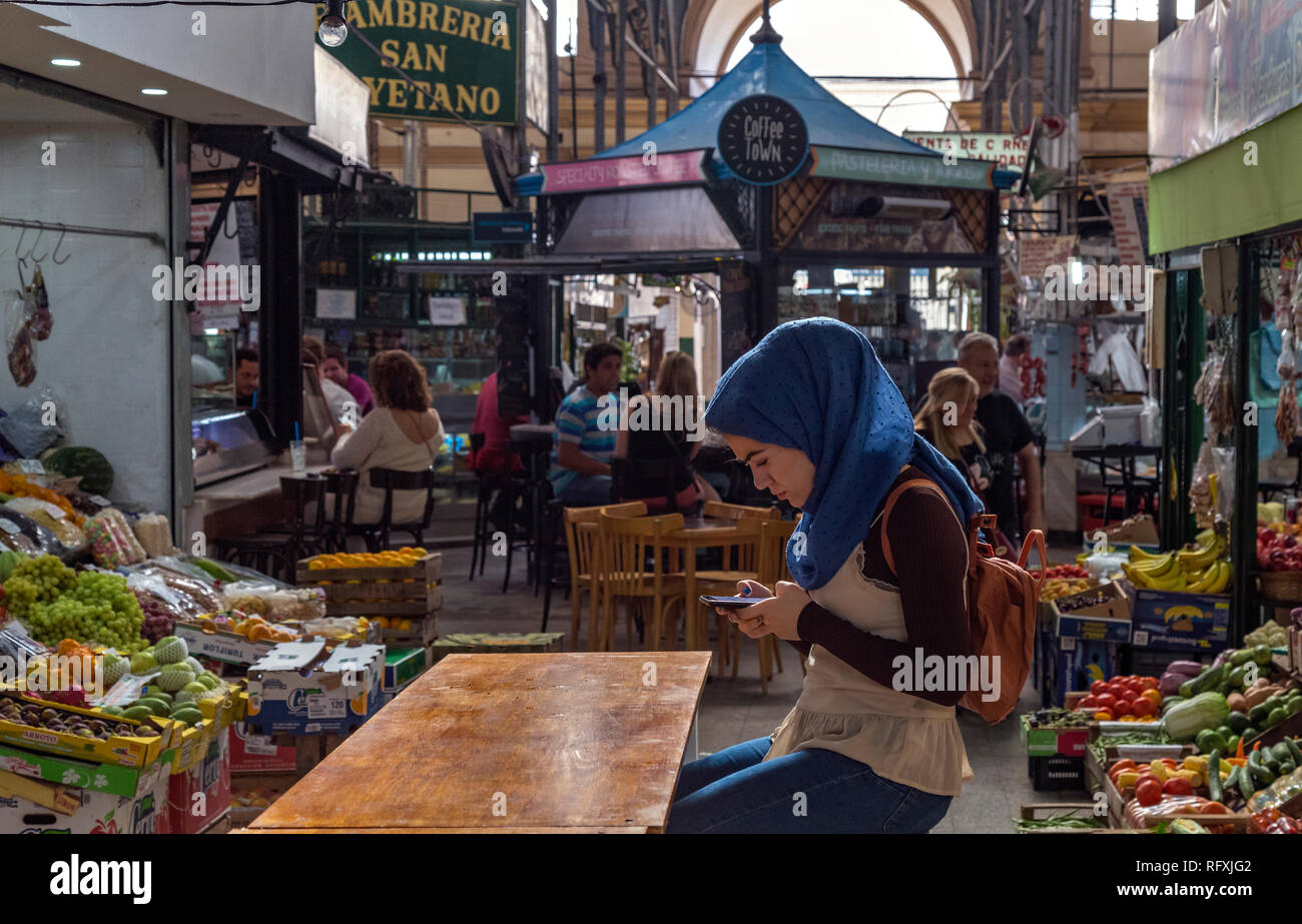Buenos Aires San Telmo Market High Resolution Stock Photography and ...