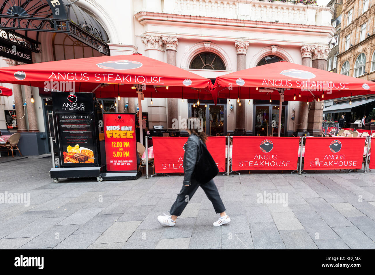 Queens house leicester square london hi-res stock photography and ...
