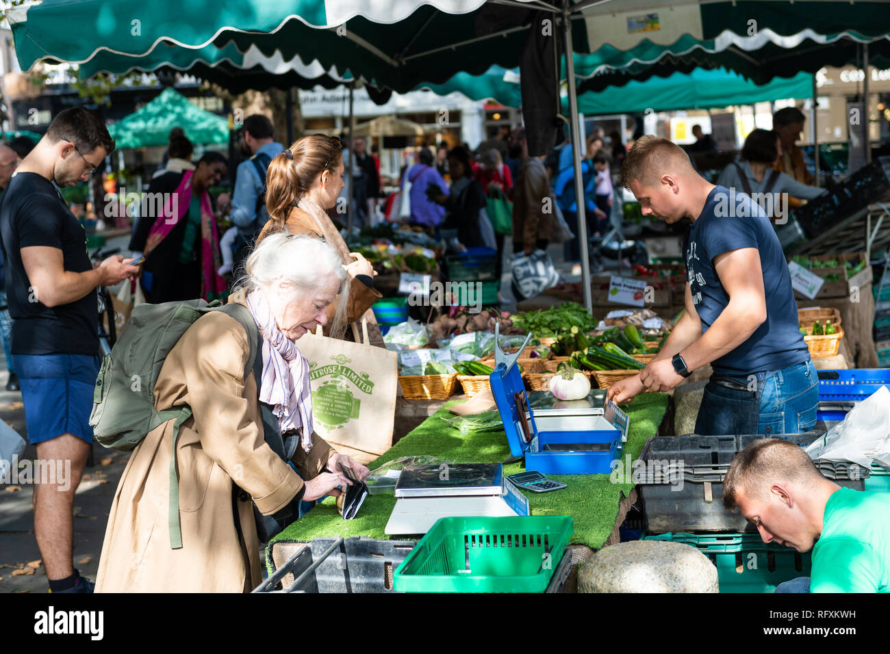 Pimlico road farmers market hi-res stock photography and images - Alamy