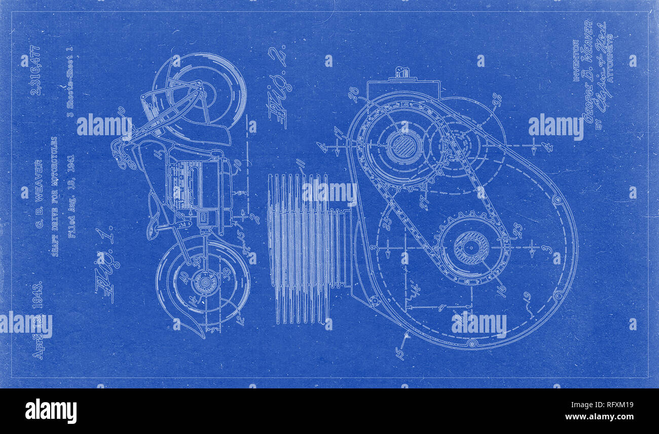 Technical drawing vector hi-res stock photography and images - Alamy