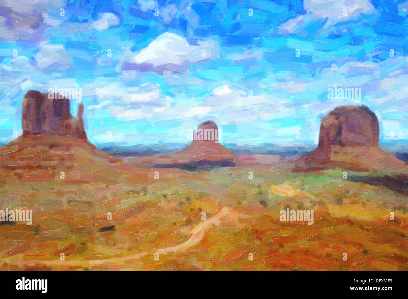 Arizona desert landscape hi-res stock photography and images - Alamy