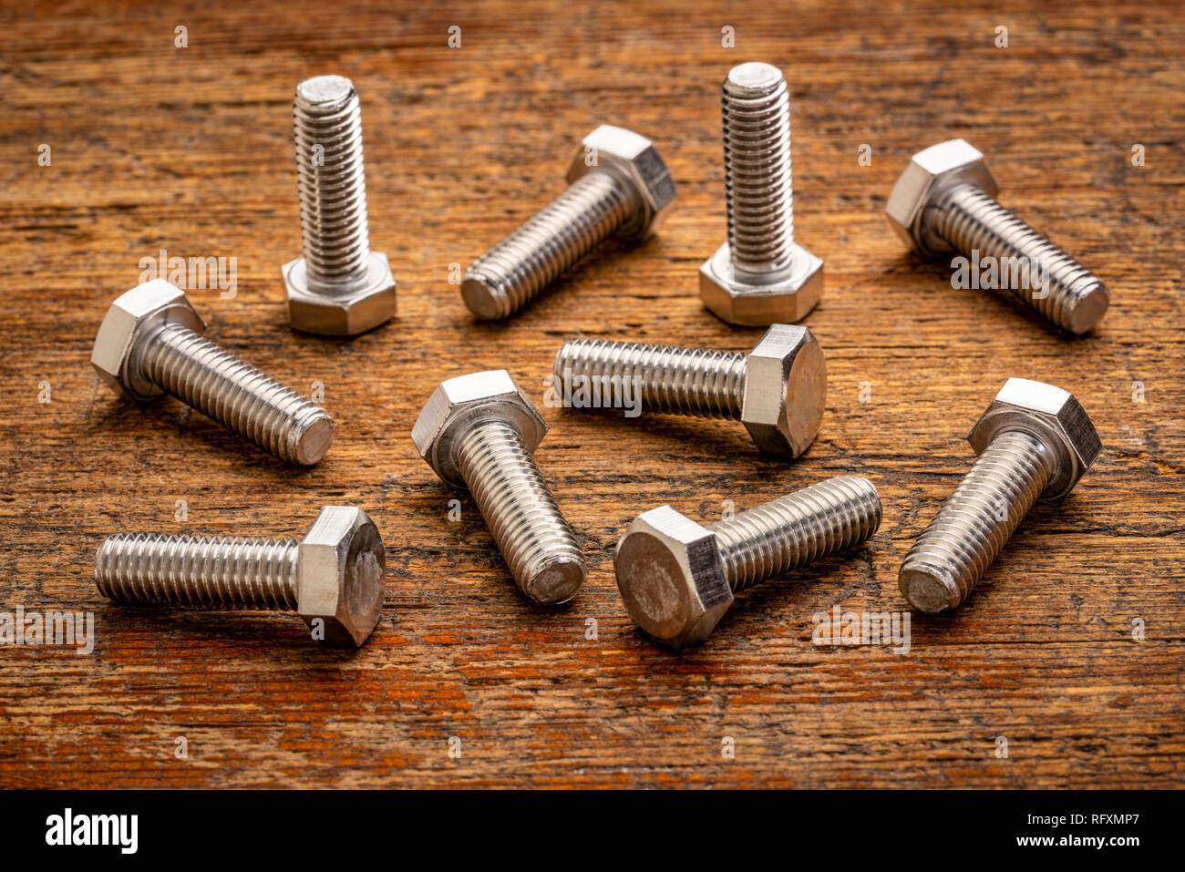 Stainless steel bolts hi-res stock photography and images - Alamy