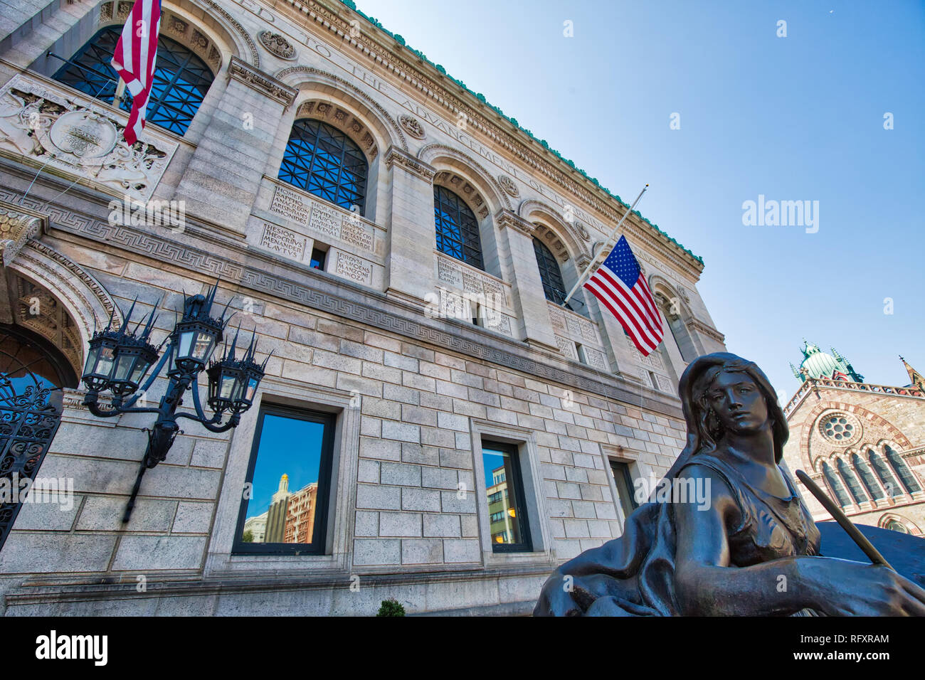 Trinity church boston interior hi-res stock photography and images - Alamy