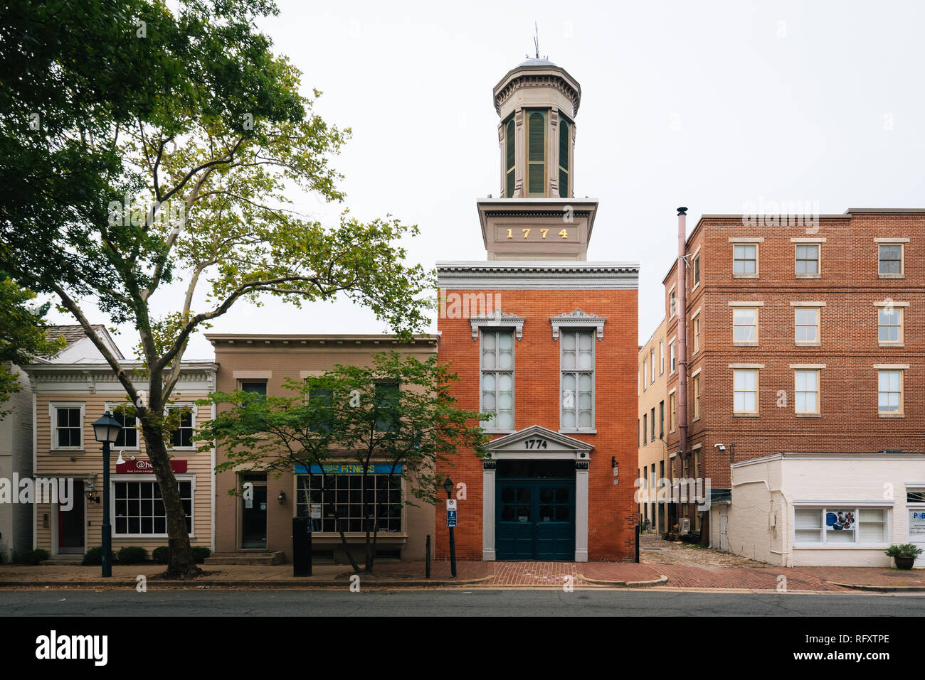 The Friendship Firehouse, in Alexandria, Virginia Stock Photo - Alamy