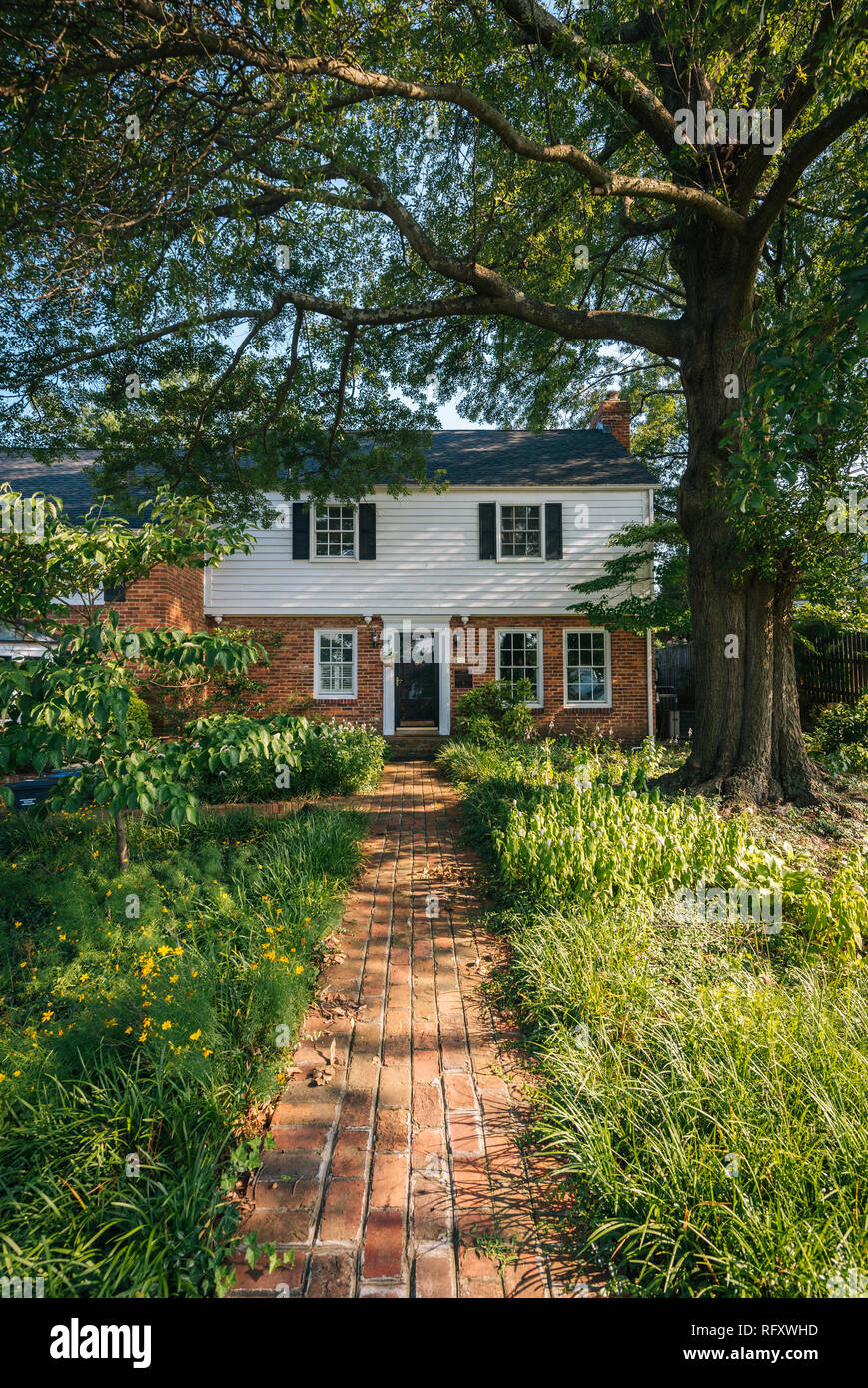 The Gerald Ford House, in Alexandria, Virginia Stock Photo - Alamy