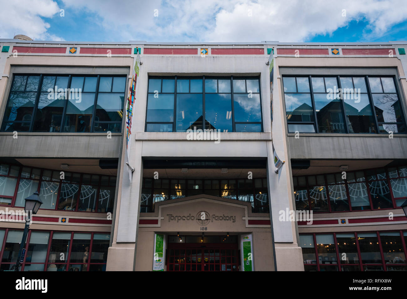 The Torpedo Factory Arts Center, in Alexandria, Virginia Stock Photo ...