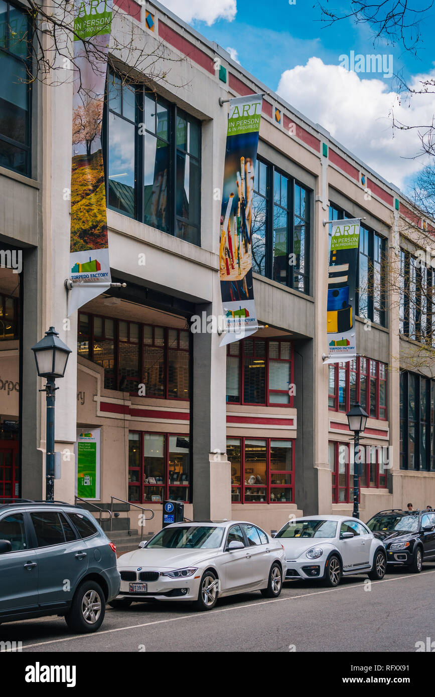 The Torpedo Factory Arts Center, in Alexandria, Virginia Stock Photo ...