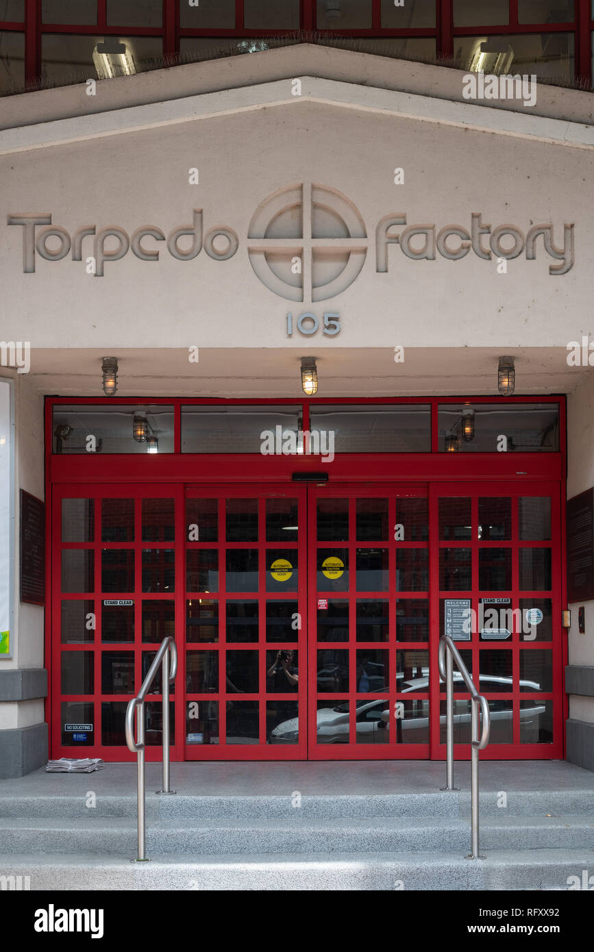 The Torpedo Factory Arts Center, in Alexandria, Virginia Stock Photo ...