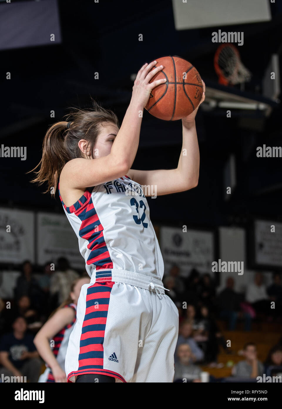 Girls basketball action with University Prep vs. Central Valley High ...