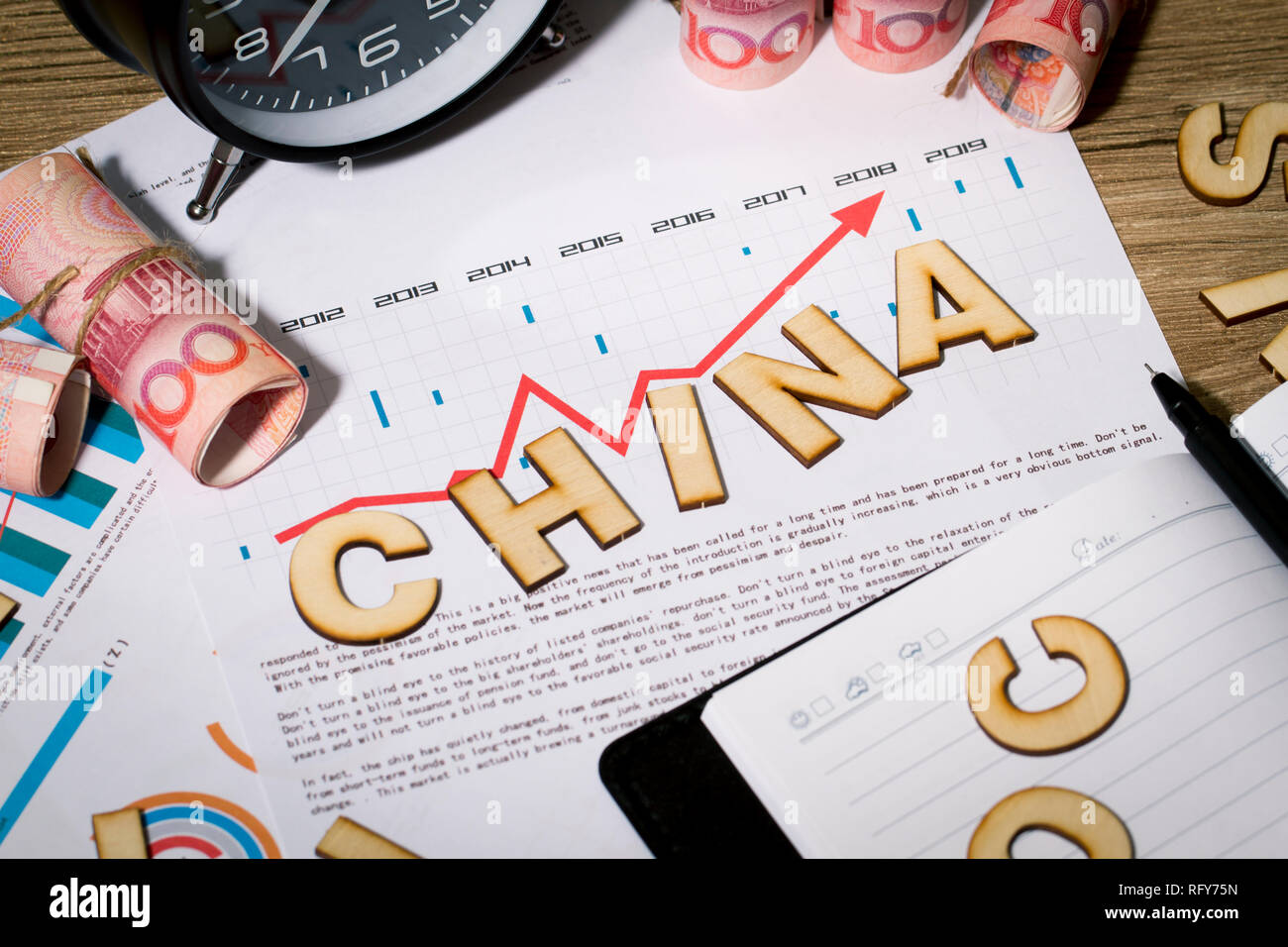 China's economic development and career success Stock Photo - Alamy