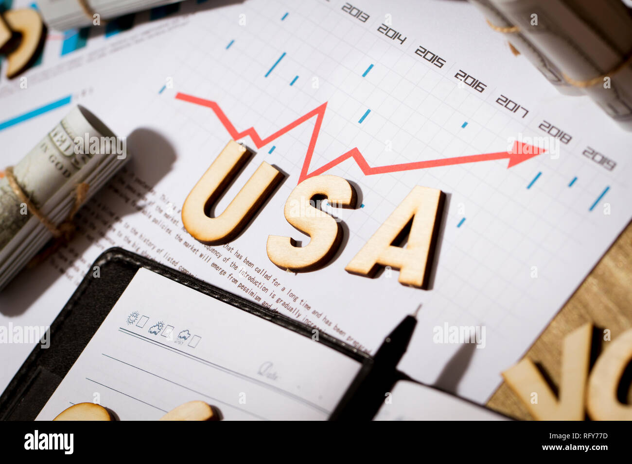 U.S. Economic Development and Career Success Stock Photo - Alamy
