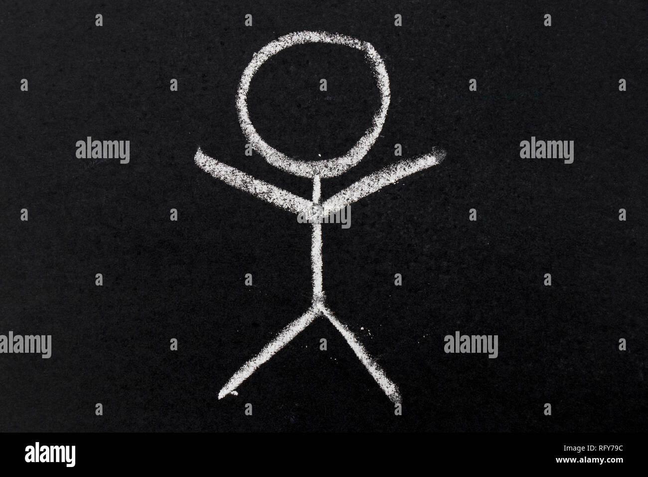 Chalk outline man hi-res stock photography and images - Alamy