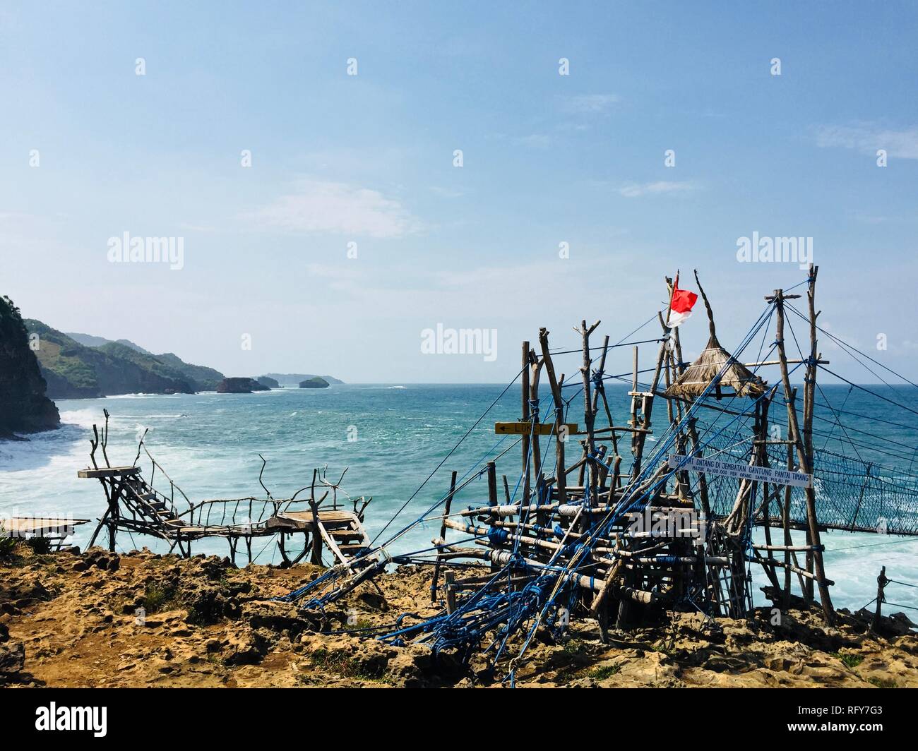 Beach indonesia java island hi-res stock photography and images - Alamy