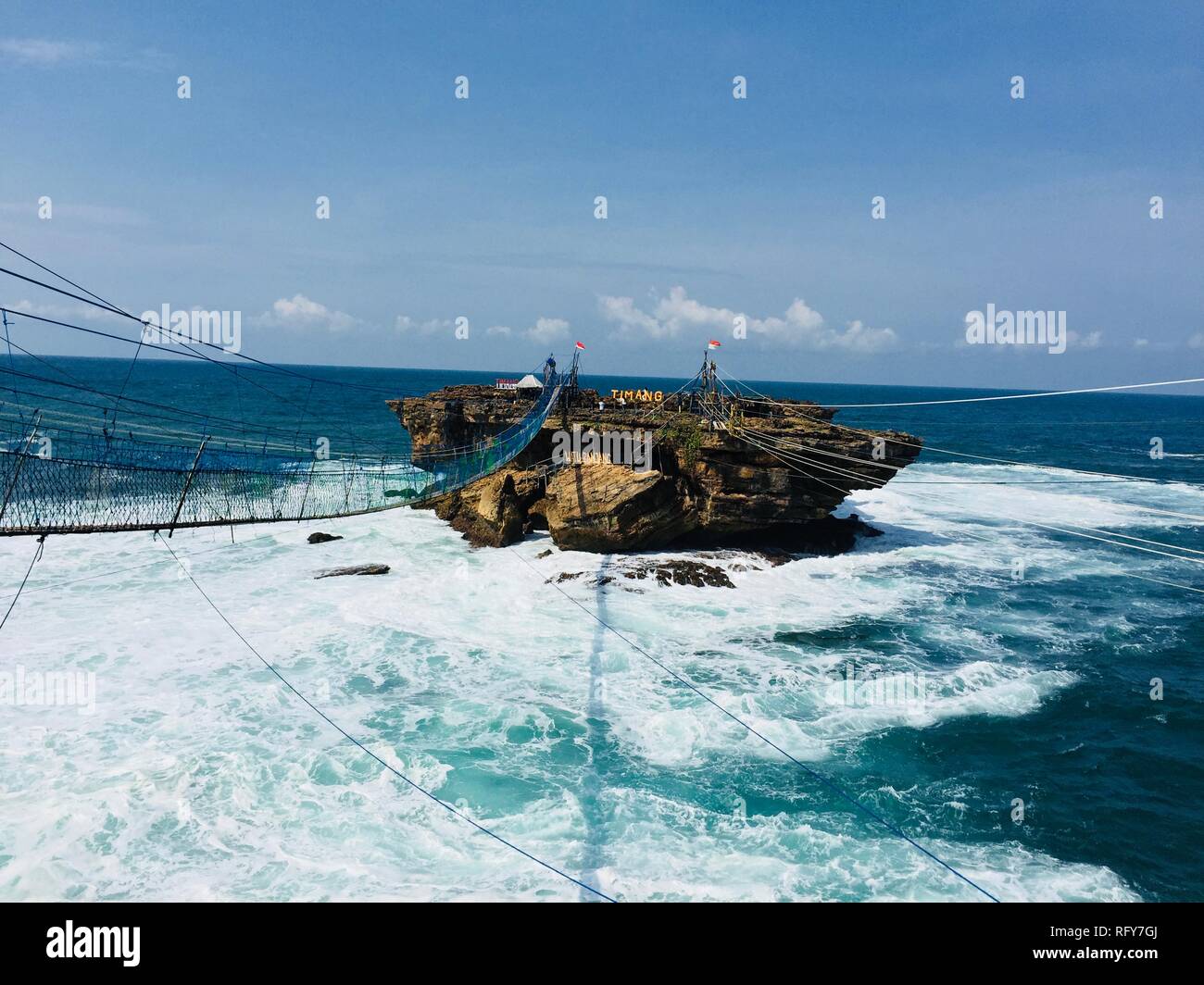 Pantai Timang Indonesia Stock Photo - Alamy