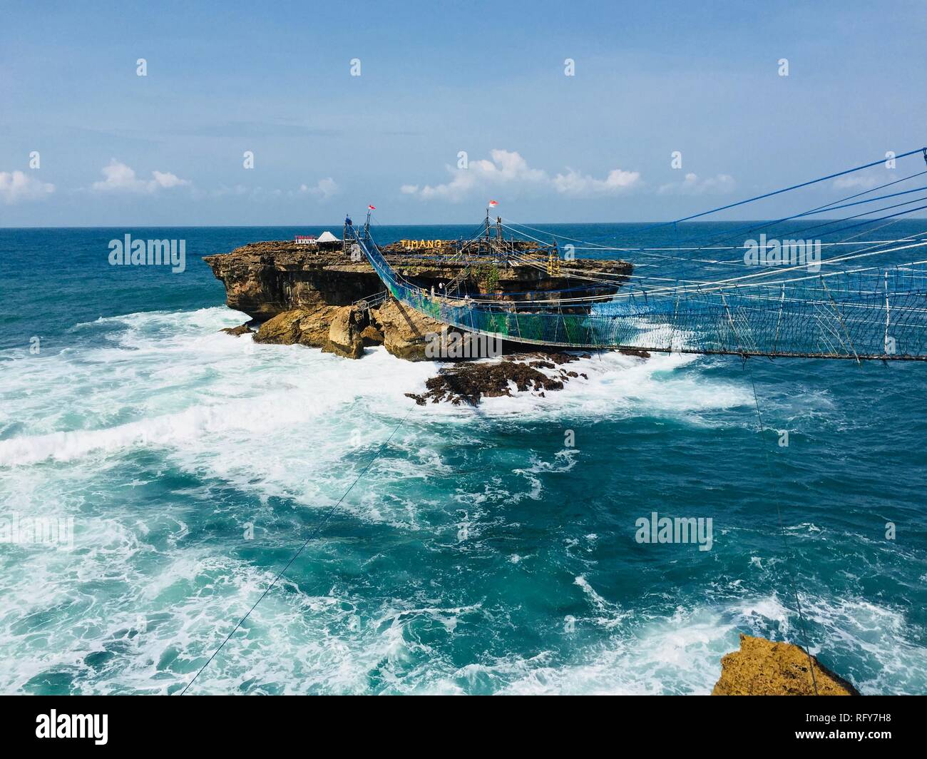 Pantai Timang Indonesia Stock Photo - Alamy