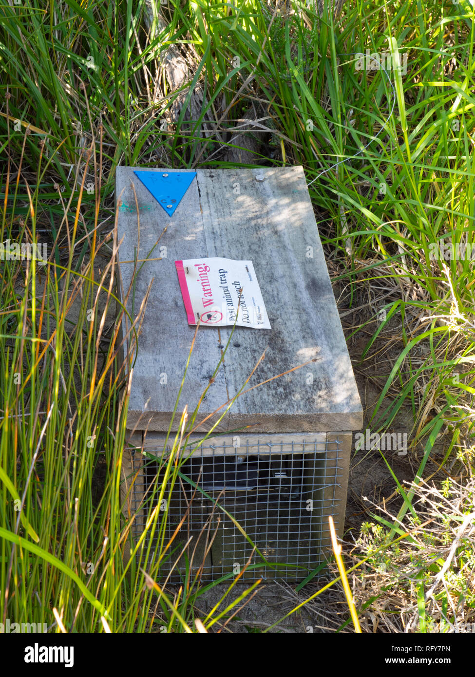 Pest Control Trap On The Ground Stock Photo - Alamy