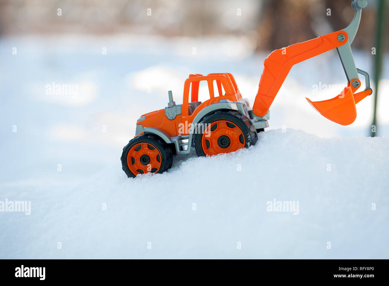 Toy tractor farmer close hi-res stock photography and images - Alamy
