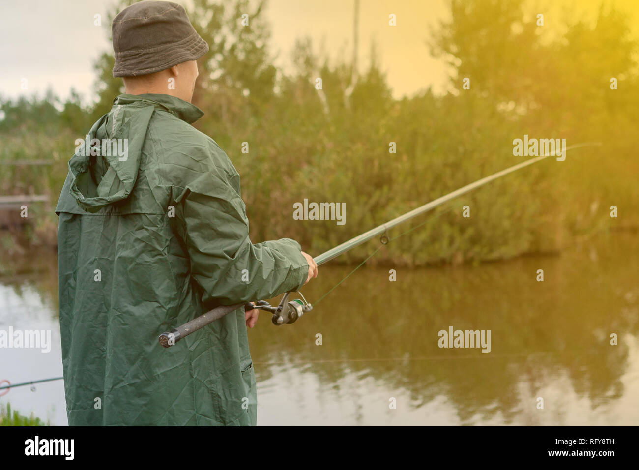 Boy frog catch hi-res stock photography and images - Alamy