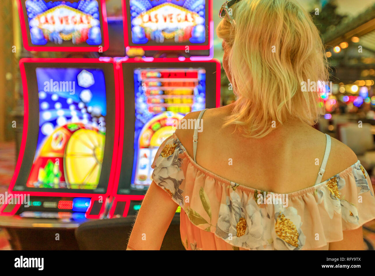 Funny Slot Machine Addict